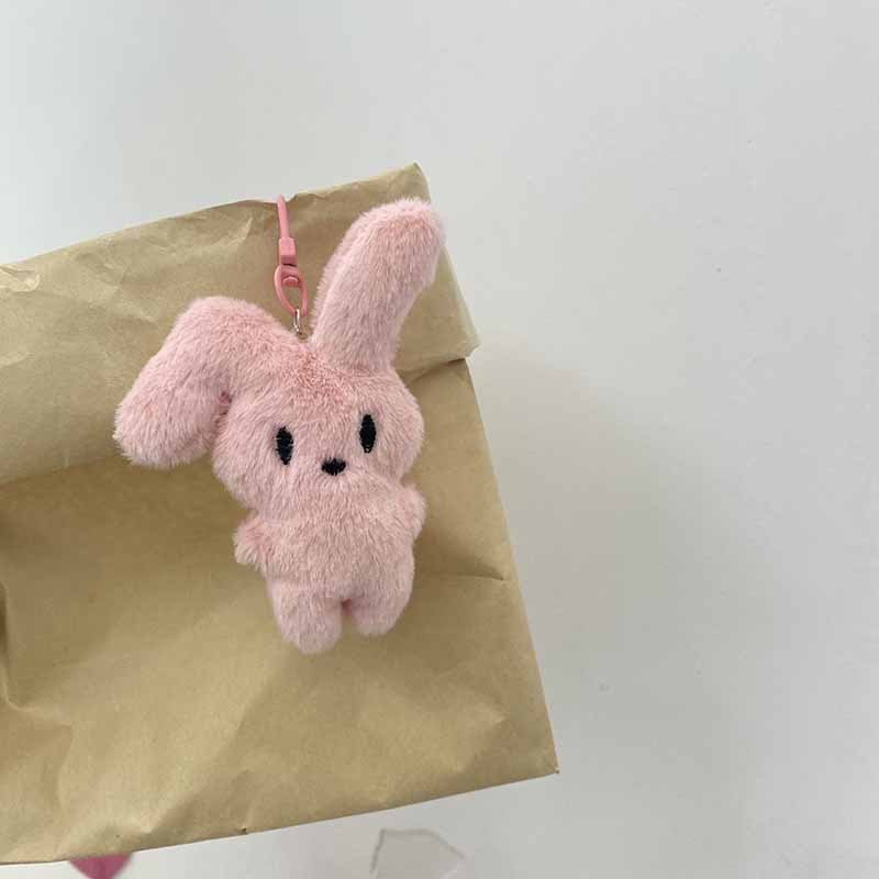 Cute Plush Bunny Keychain Stuffed Animal Bag Charm Gift for Best Friend ...
