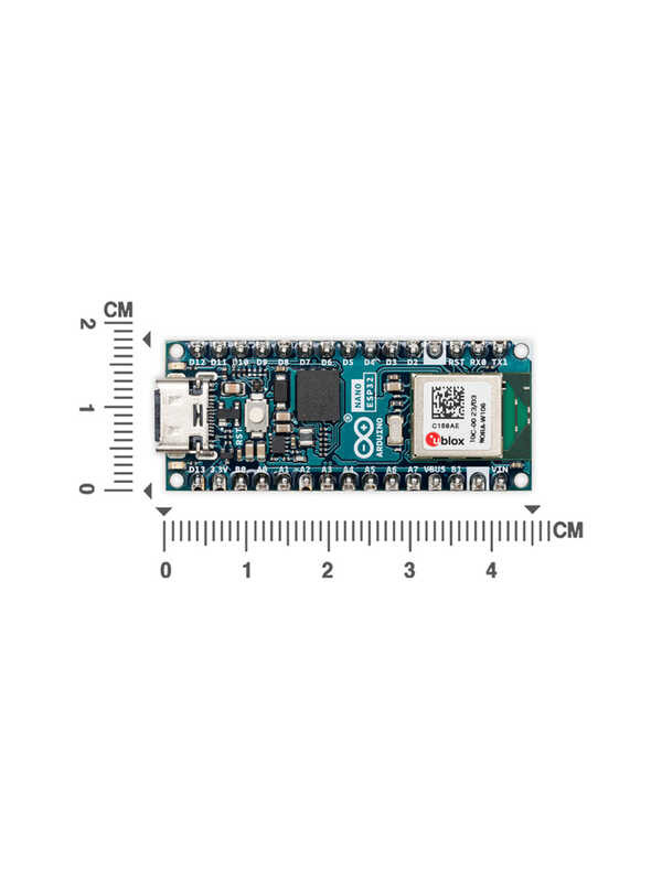 Arduino Nano ESP32 board with pin placement microcontroller, WiFi ...