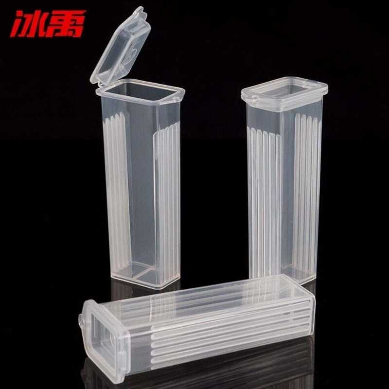 Bing Yu A-4 50 Laboratory Slide Box Pathology Cut/Package Transparent ...