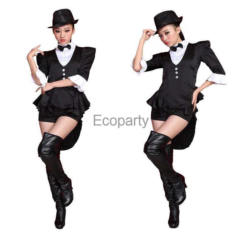 Kababaihan Ong Black Ds Dress Women's · Cosplay Bar Nightclub Jazz ...
