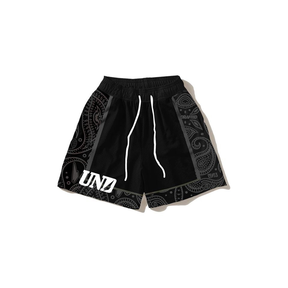 UNDRAFTED - BANDANA V3 MESH SHORT (BLACK) | Shopee Philippines