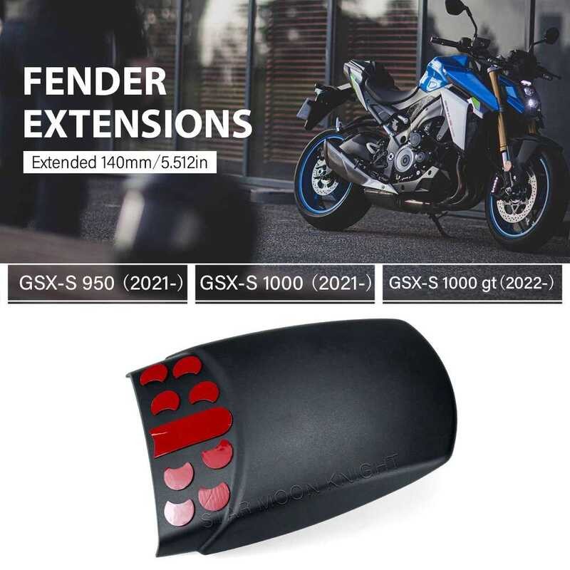 7 Motorcycle Front Fender Extender For Suzuki GSX S950 S1000 S1000gt ...