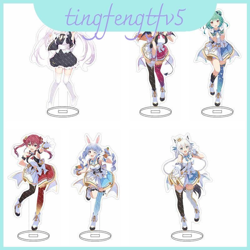 Acrylic Vtuber Hololive Stand Charming Desktop Decor With Fubuki Okayu ...