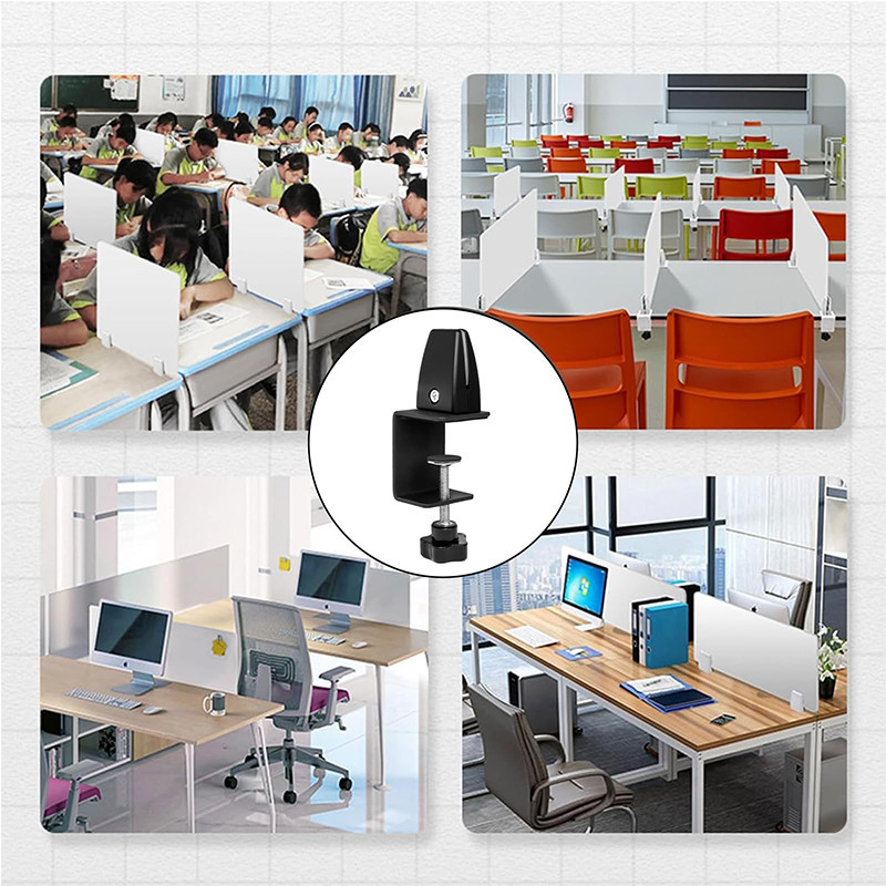 C Shape Table Mount Clamp Clip Metal Table Mounting Clamp Lighting ...
