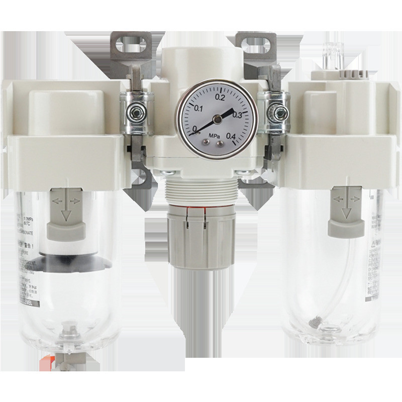 Air source processor AC triple component oil-water separation filter ...