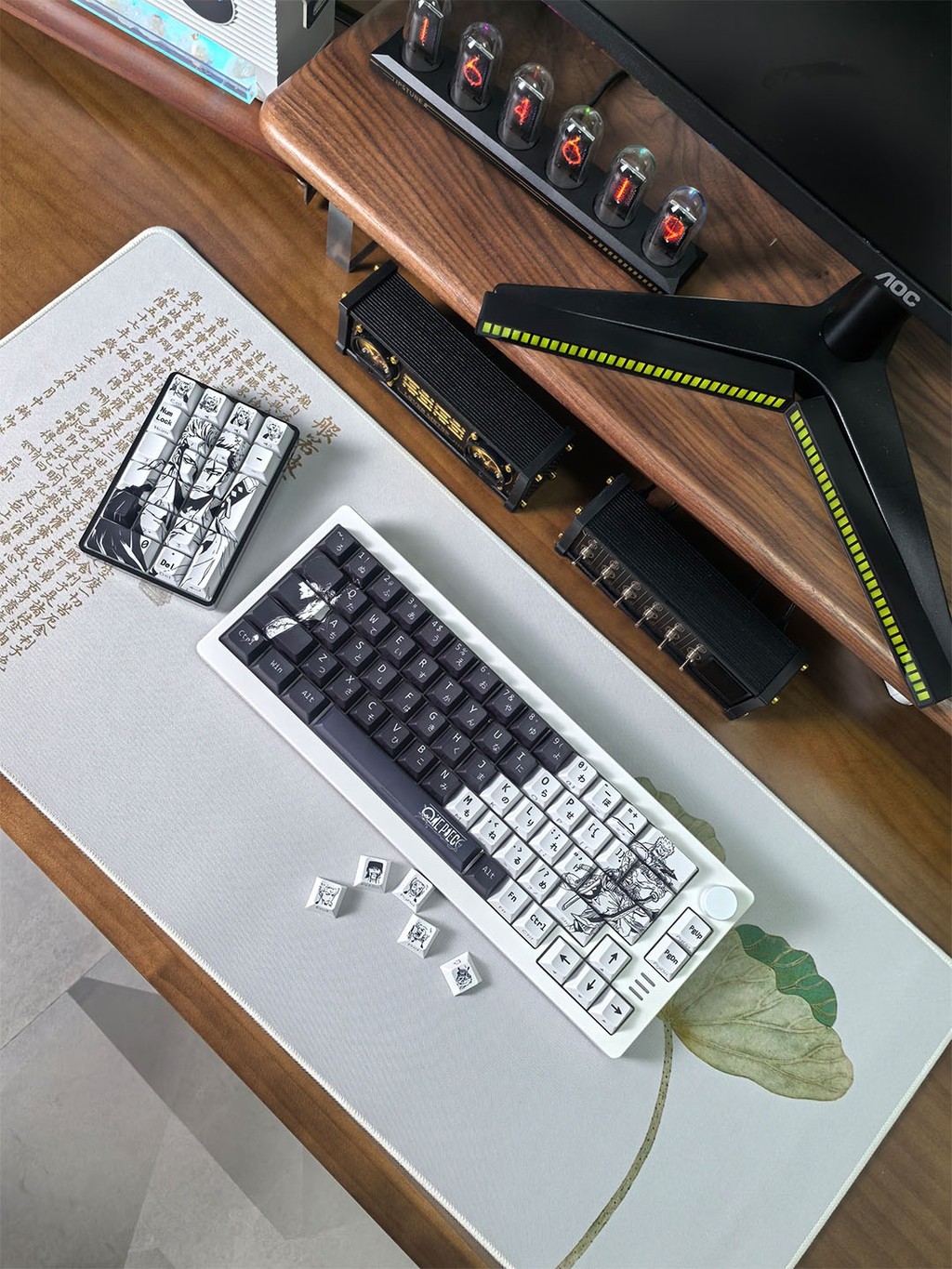 Zoro Keycap Cherry Profile 126 Keys PBT Dye Sublimation Letter Side ...