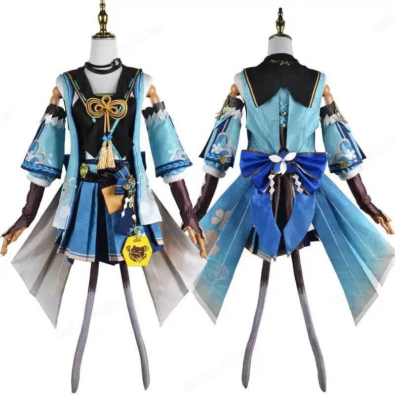 Hot 〠 New Sell 2024 Genshin Impact Kirara Damit Halloween Costume Role ...