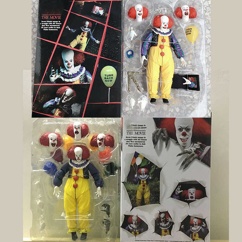 Pennywise Figure Joker Action Ng NECA Figure Stephen King Clown Model ...
