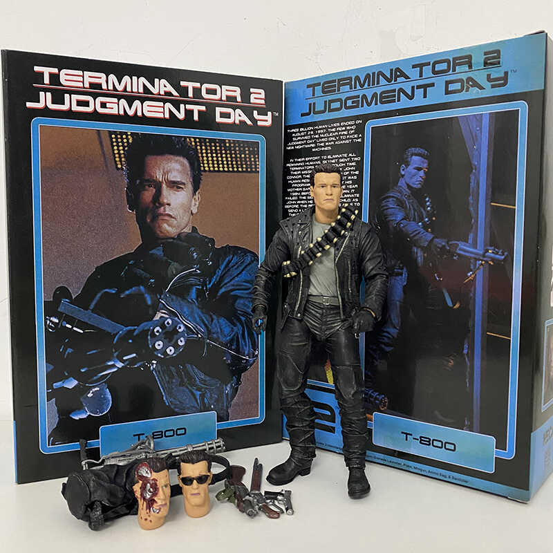 LY Ng TerminAtor NECA Figure 2 Judgment DAy T-800 Arnold ScH zener DArk ...