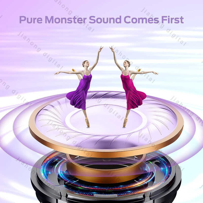 Free Monster Aria Open Air Wireless Bluetooth 5.3 Headset Surround ...