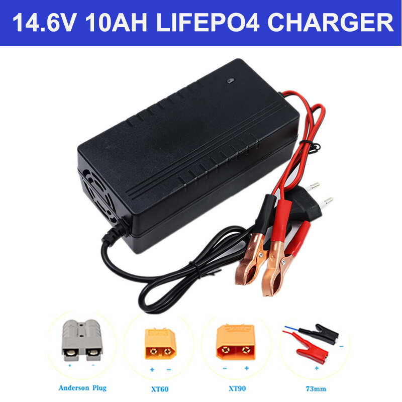 Power Lifepo4 High Charger, 4S 12V, 10A, 14.6V/12.8V, 110-220V ...