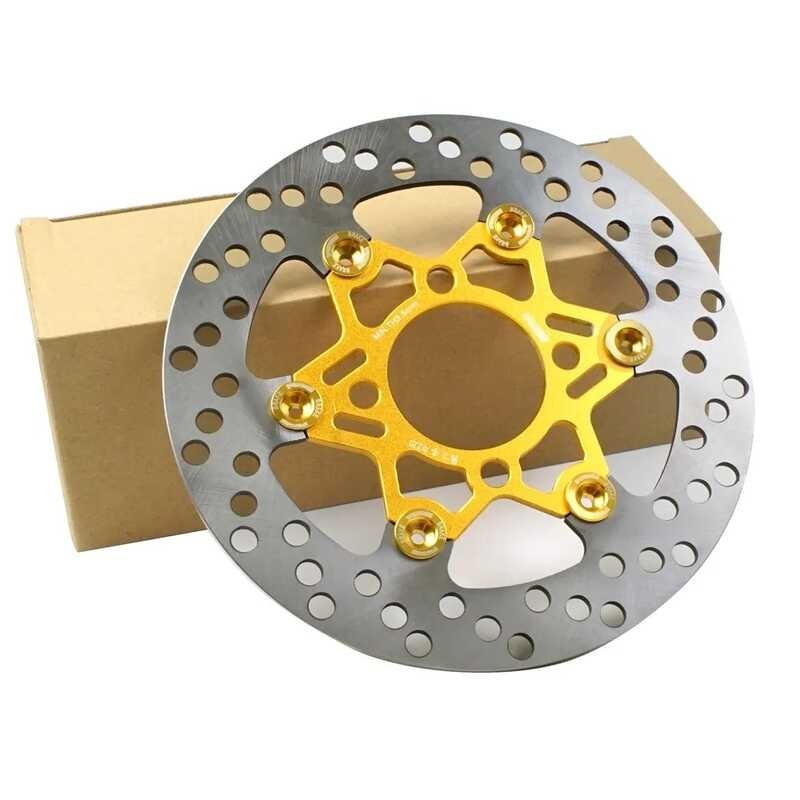 Rotor 220Mm Motorcycle 4 Holes Floating Disk For Scooter Streetbike ...