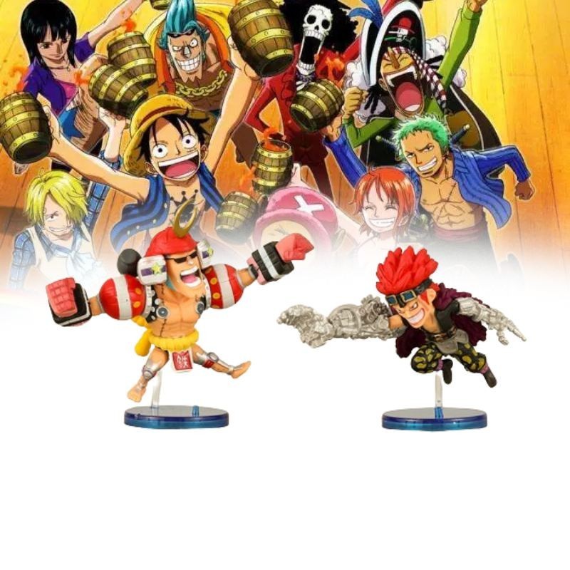 Pvc Figures Premium 6-piece Set Luffy Robin Usopp Franky Kid Collection ...