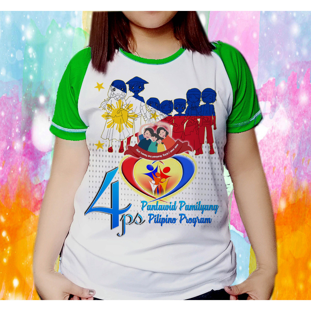 2024 Fashion Short Sleeves 4ps Pantawid Pamilyang Pilipino Program ...