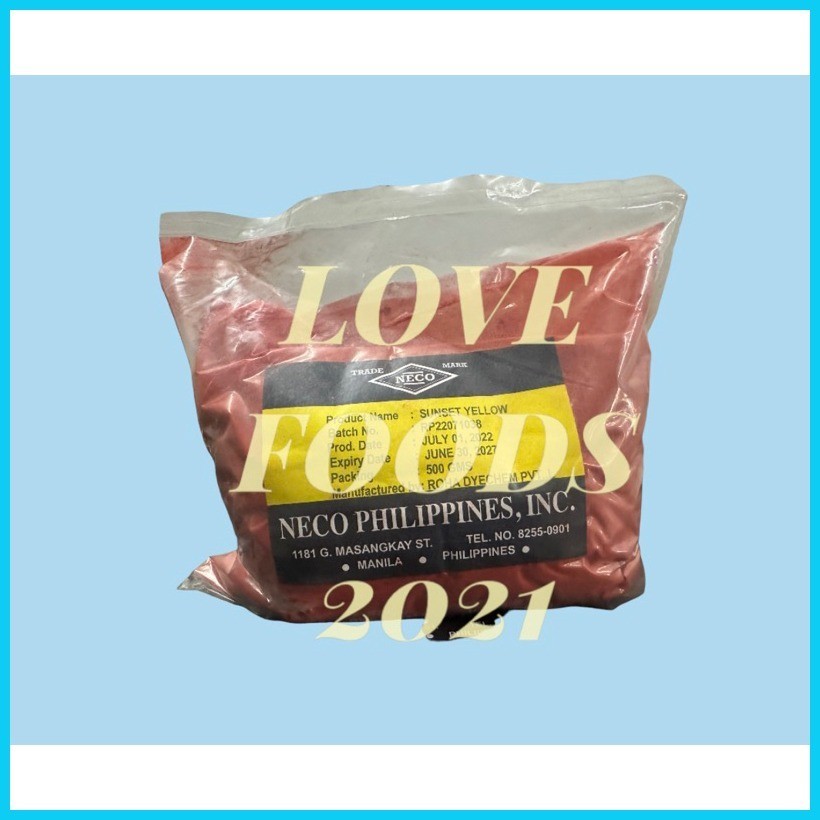 ۞ ∈ ROHA SUNSET YELLOW 500gms (FD&C Yellow No.6 | Powder | Idacol ...