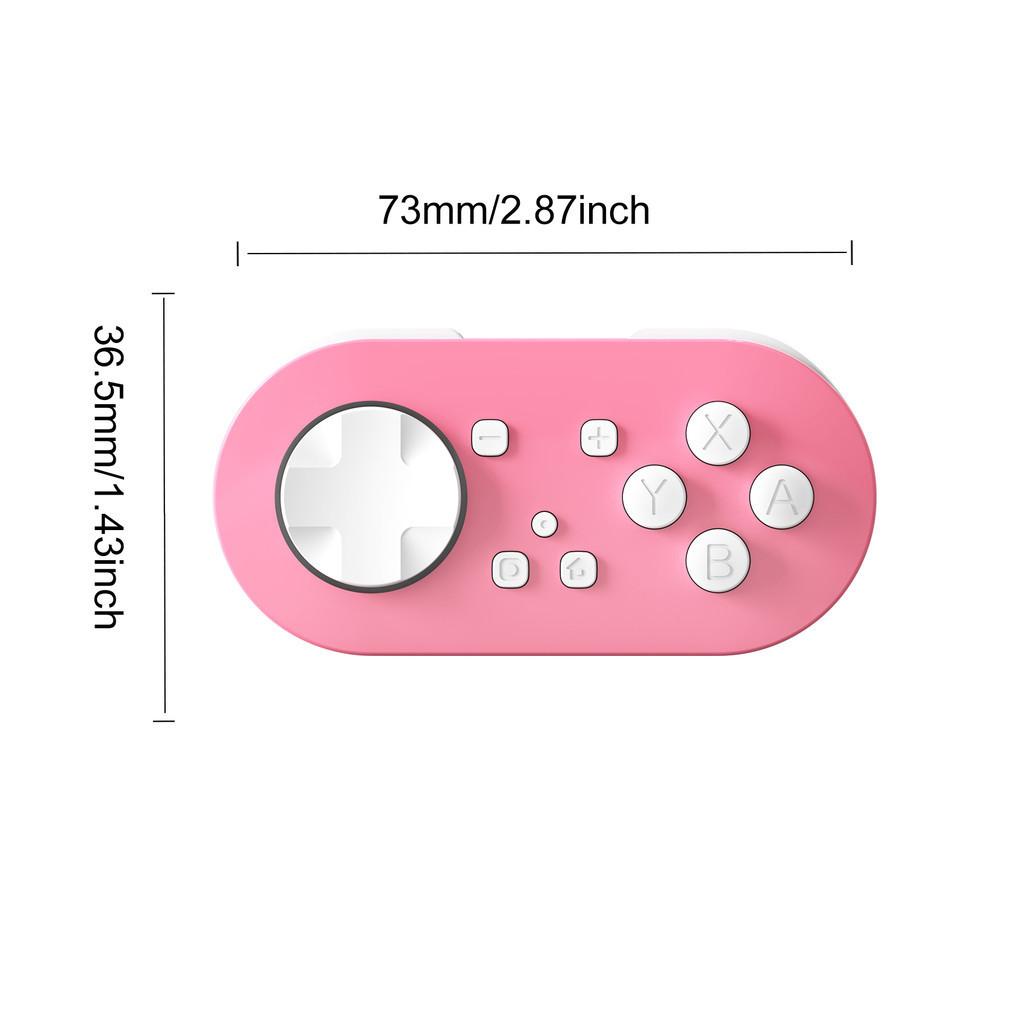 LinYuvo Meteor Light Key Chain Sized Mini Wireless Controller for Switch&Lite&OLED, Windows ...