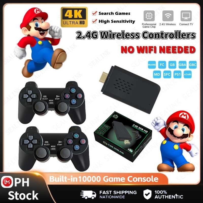 Built-in 10000 HD 4K M8 Video Console Game Classic Double Gamepad ...