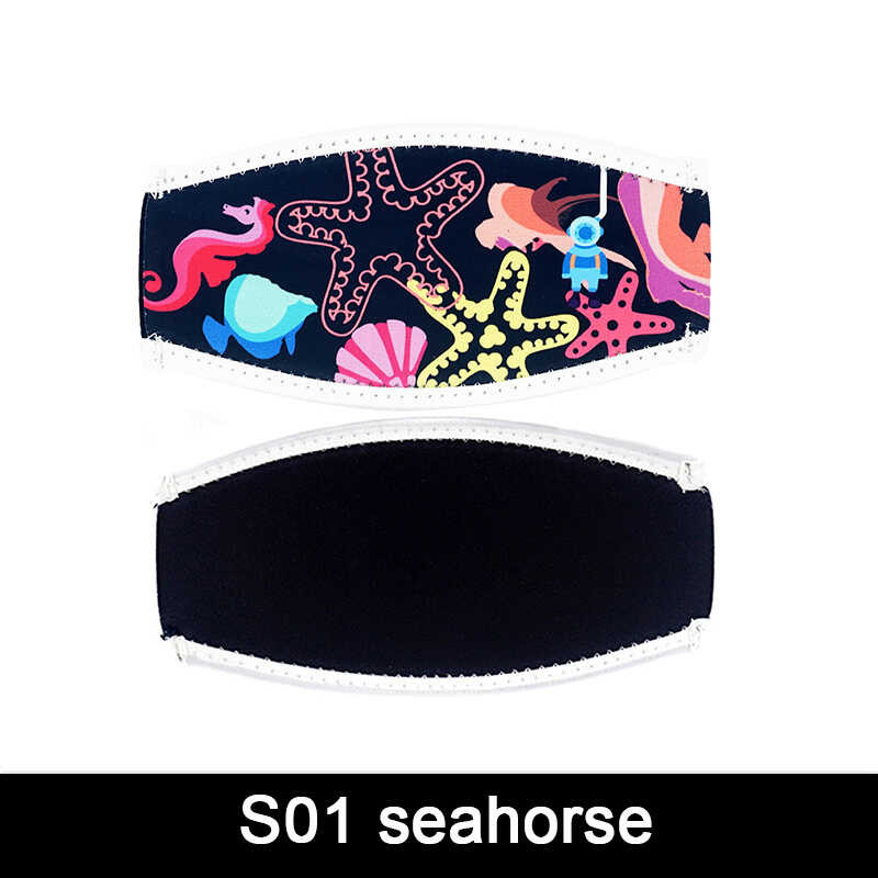 New Scuba Oceanarium Waterproof Diving Mask Strap Cover Underwater ...