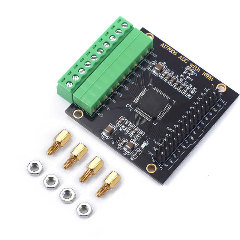 Ad7606 Multi-Channel AD Data Acquisition Module 16-Bit ADC 8-Channel Synchronization Sampg ...