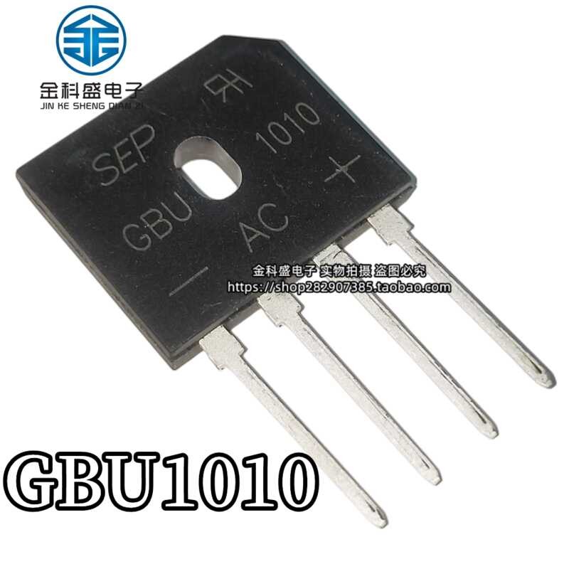 New direct insertion GBU1010 10A 1000V rectifier bridge flat bridge ...