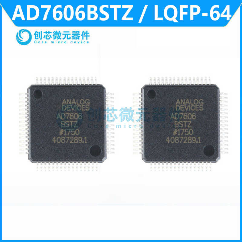 AD7606BSTZ LQFP-64 8-channel DAS with built-in 16 bit synchronous sampling ADC chip, brand ...