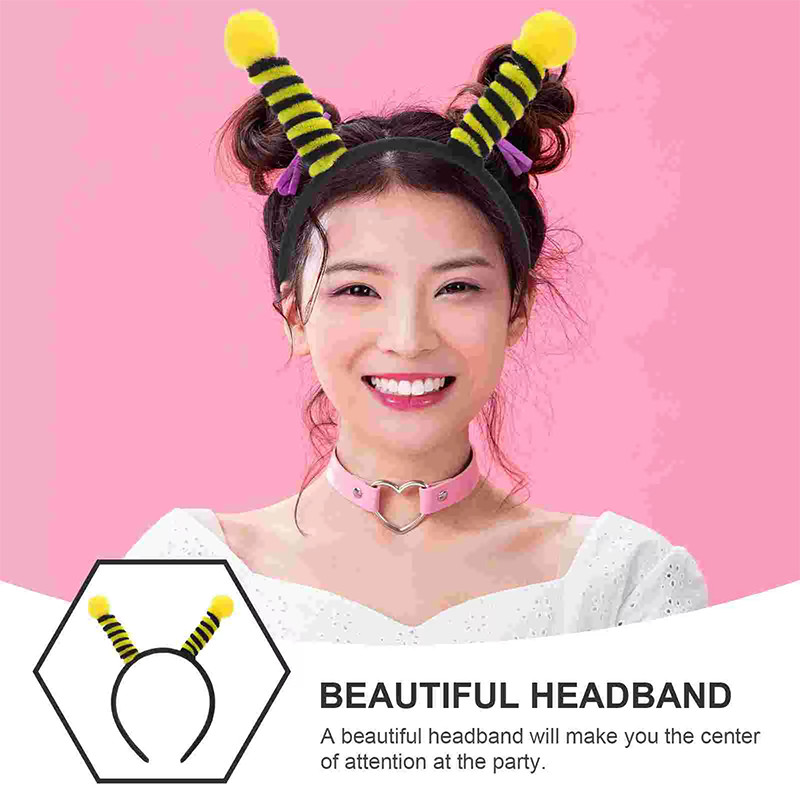 Bee Antenna Headband Bee Headband Bee Cosplay Hair Hoop Bee Costume ...
