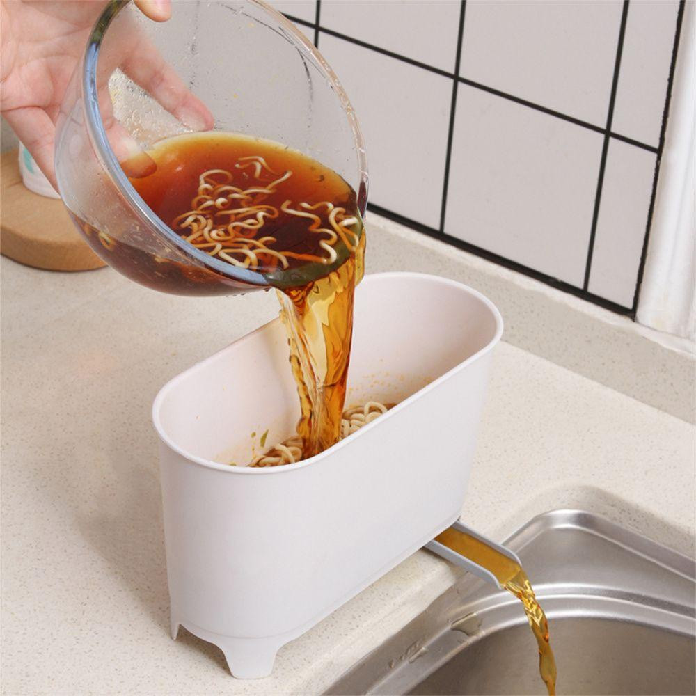 Household Strainer Drain Trash Can Bucket Kitchen Waste Bucket Sink ...