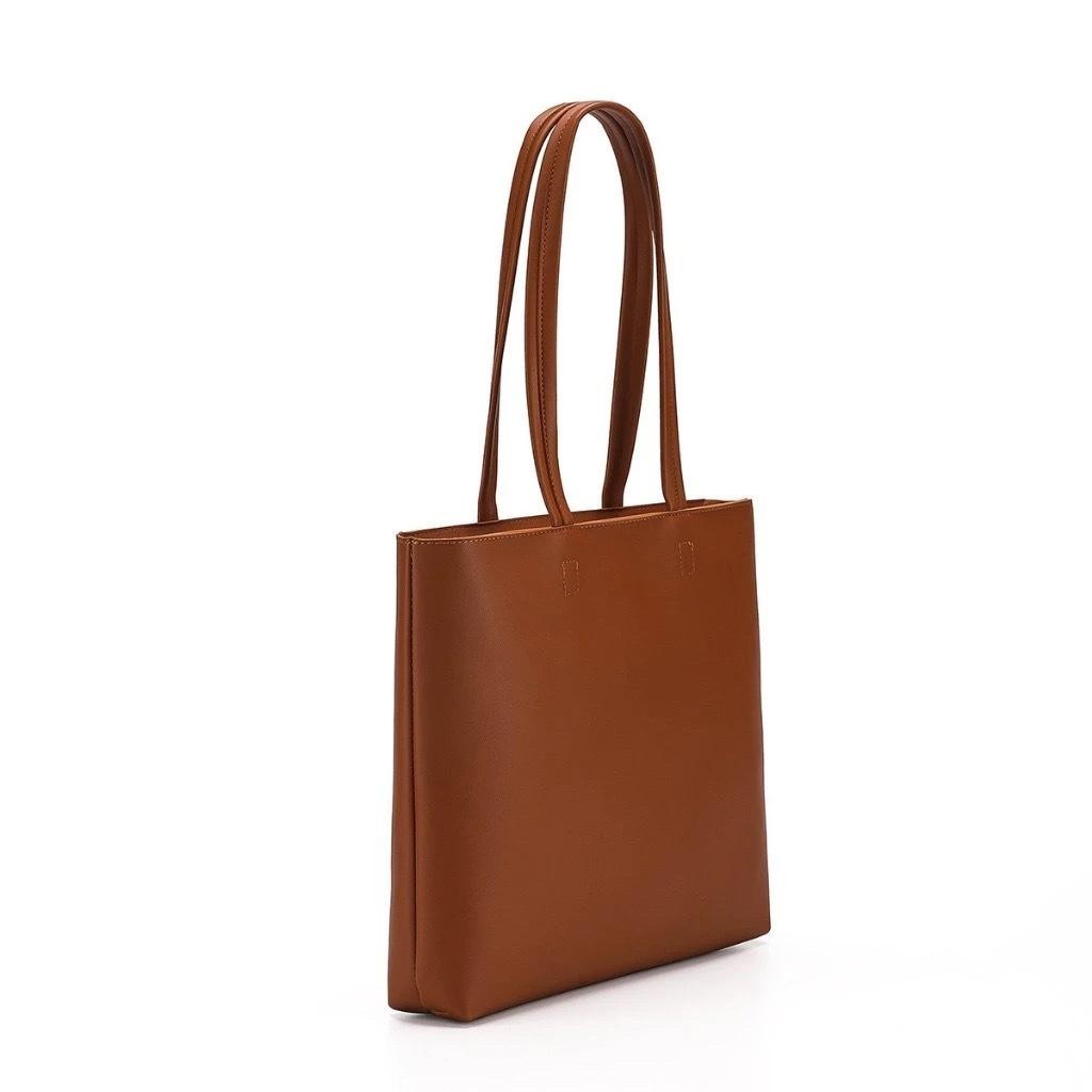 Dodo Women's Elegant Leather Large Capacity Shopping Tote Bag With ...