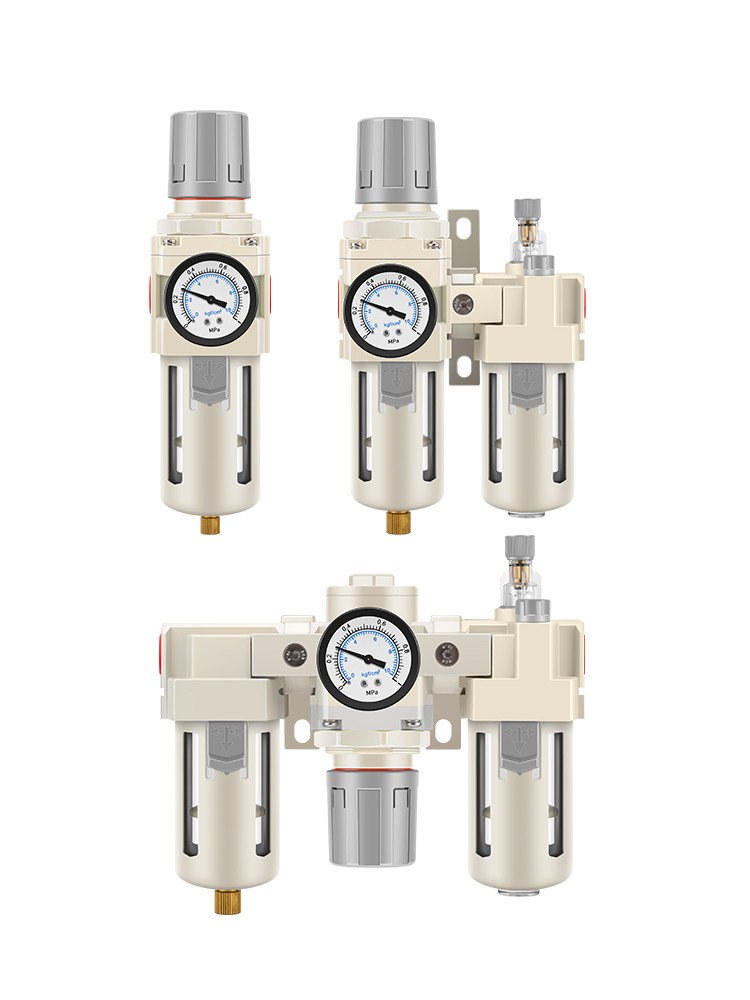 SMC type A-series air source processor, single double triple air ...