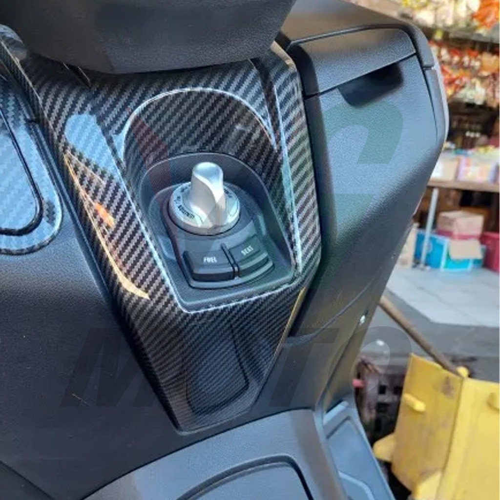 NMAX V2 IGNITION COVER CARBON LOCK CARBON COVER FOR NMAX V2/NMAX 2.1 ...