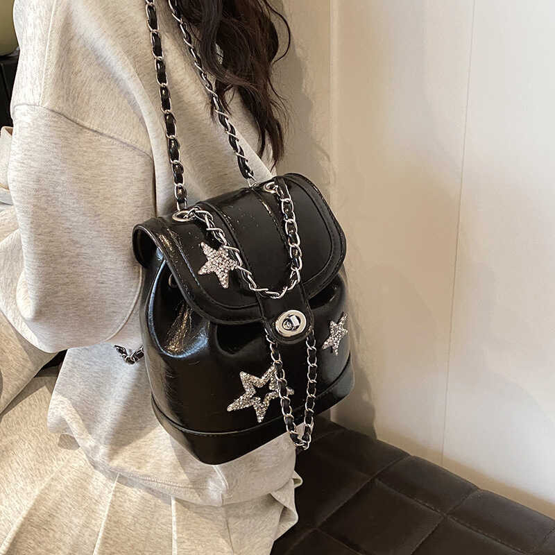 Bags Women's Korean niche chain trend cute mini student backpack ...