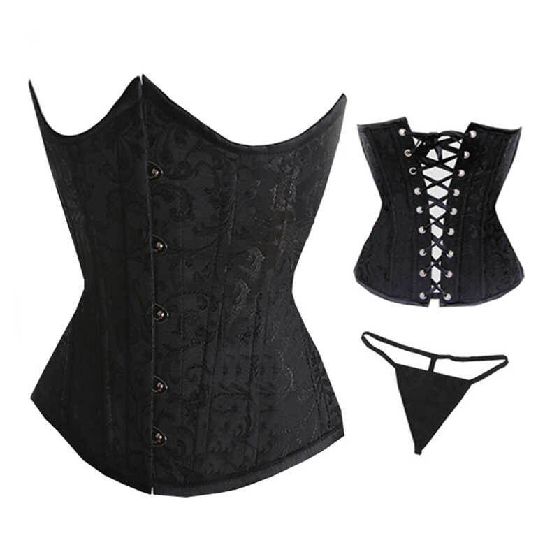 Women 5 Court Bustier Sexy Shapewear Top Waist Compression Belly With ...