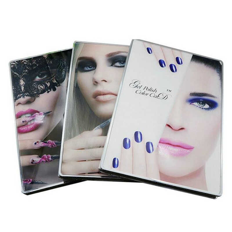 Acrylic Gel 80/120/160 Polish Display Card Book Color Board Chart Nail ...