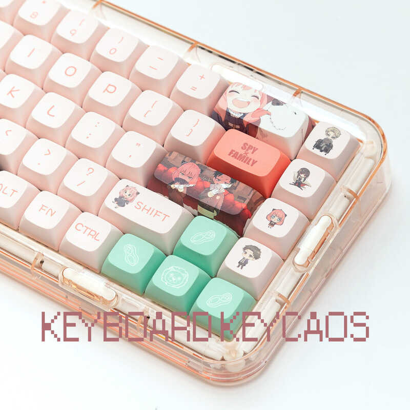 Anime 140 Keys Theme PBT Cute XDA Profile Keycaps For Mechanical ...