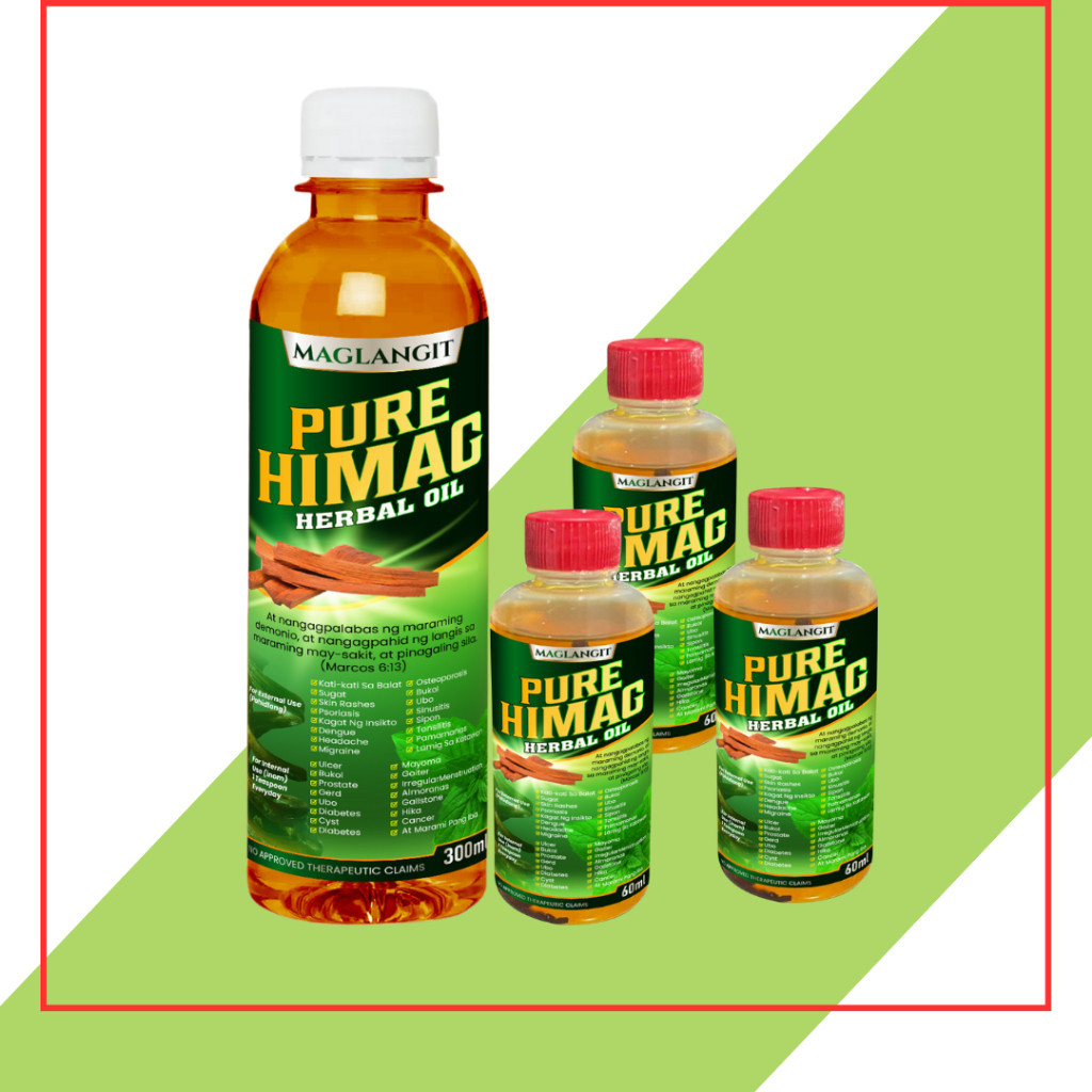 ∆ Himag Herbal Organic Healing Oil Original from Mindanao Organic No ...