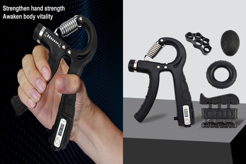 Versatile Grip Training Tools Grip Strength Trainer 5 Pcs Smart ...