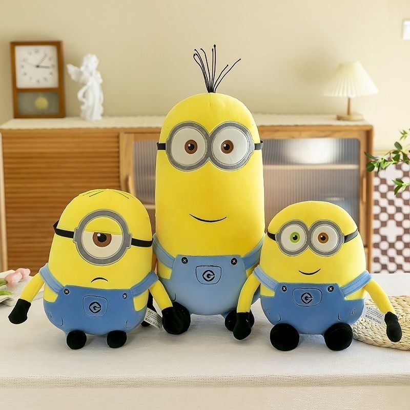 Despicable Me Yellow Body Minions Cute Kids Toys Stuffed Animals Movie ...