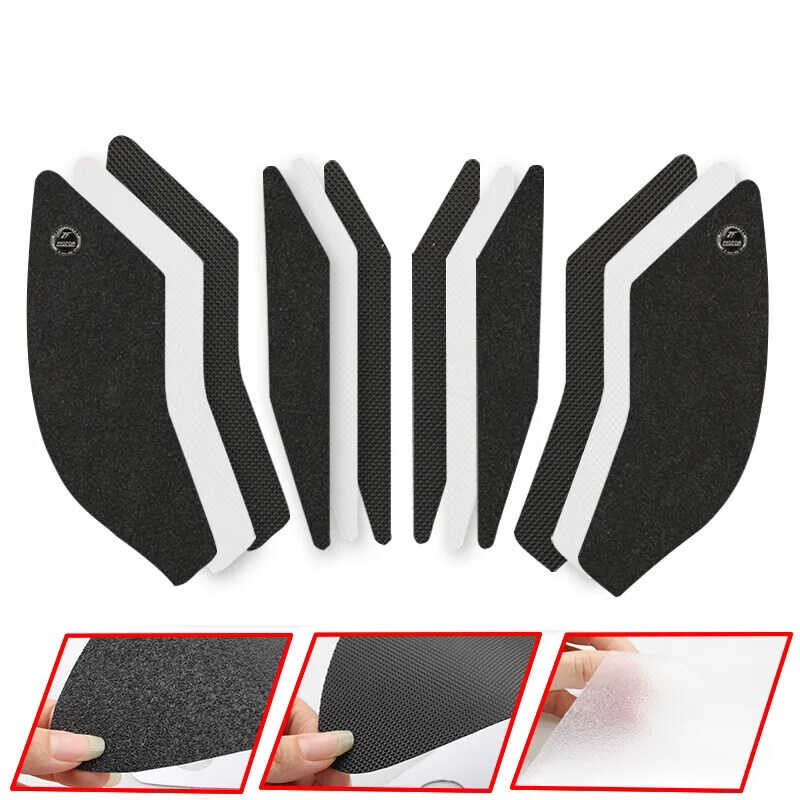 Anti Motorcycle Protector Slip Pad Sticker Gas Knee Traction Side Decal ...