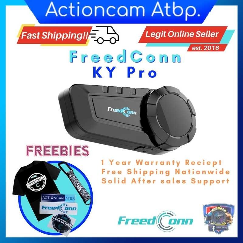 Freedconn Intercom KY Pro Motorcycle Helmet Bluetooth Communication 1 ...