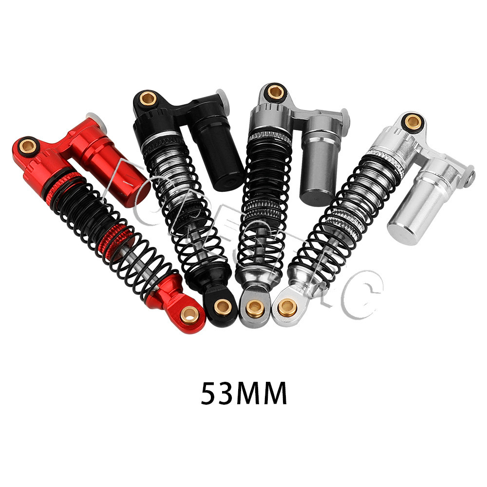 4PCS 53/59/66/78mm Aluminum Alloy Metal Shocks Absorbers Oil Damper for ...