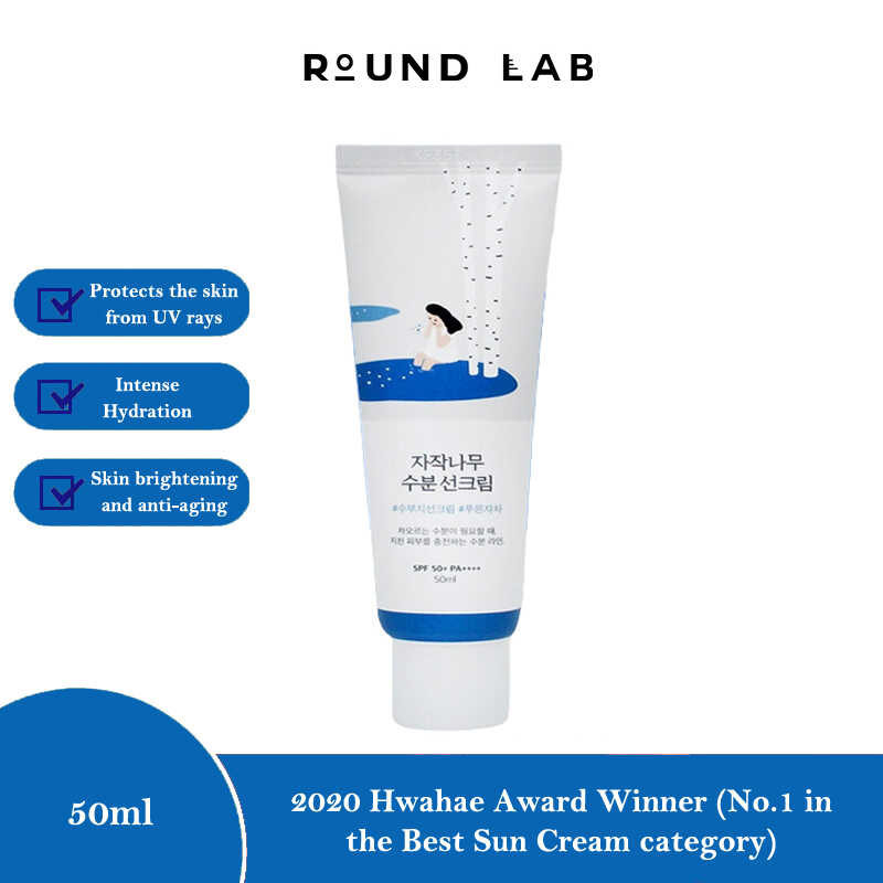 Round Lab Birch Juice Moisturizer Sunscreen SPF50+PA+++Sun Protection ...