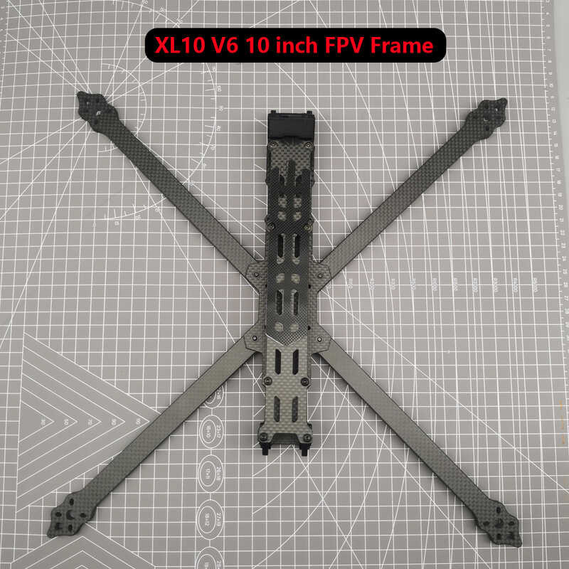 Xl10 V6 10 Pulgada FPV Frame Kit 420Mm Wheelbase RC Drone Super Long ...