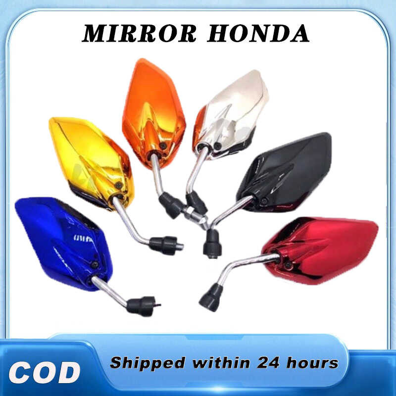 COD 2024 Ang Motorcycle Short Stem Side Mirror malinis Para sa HONDA ...