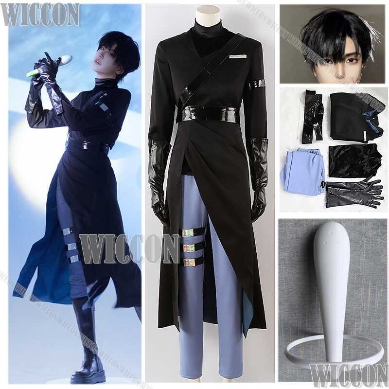Alien 3 8f Stage Anime Ivan Cosplay Costume Black Sorrow Suit Wig