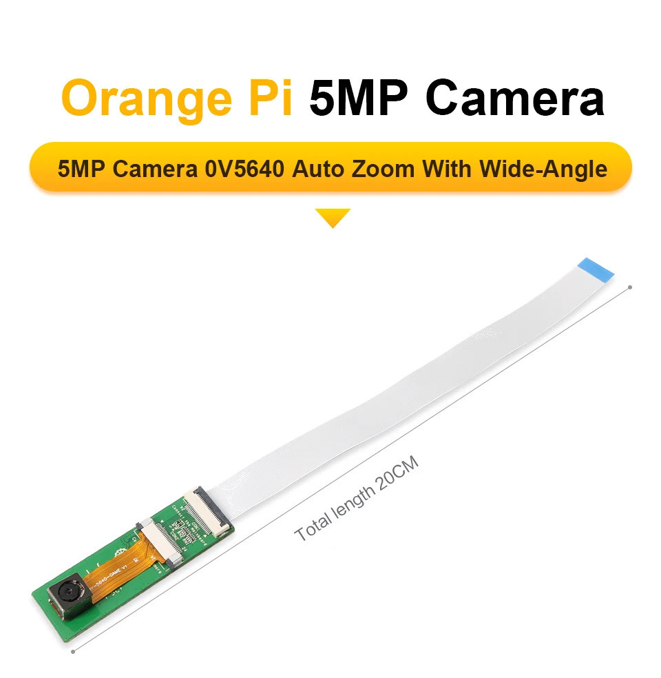 Orange Pi Development Board 5MP Camera OV5640 Auto Zoom With Wide-Angle ...