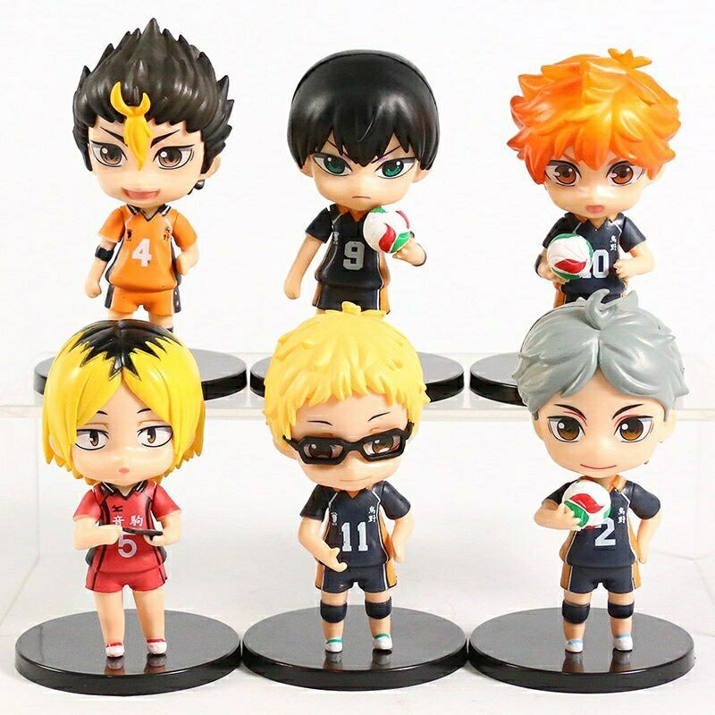Haikyuu Hinata kageyama nishinoya kei kenma action figure | Shopee ...