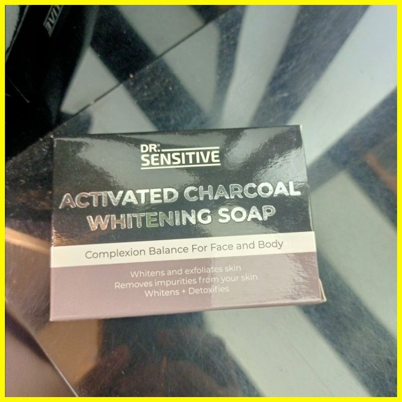 ∈ DR SENSITIVE NIACINAMIDE/ACTIVE CHARCOAL WHITENING/ACNE CONTROL SOAP ...