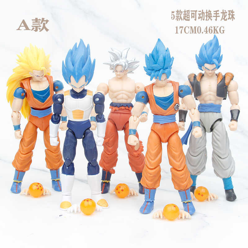 Limang uri ng super-kilusang Dragon Ball Saiyan at makipagpalitan na ...