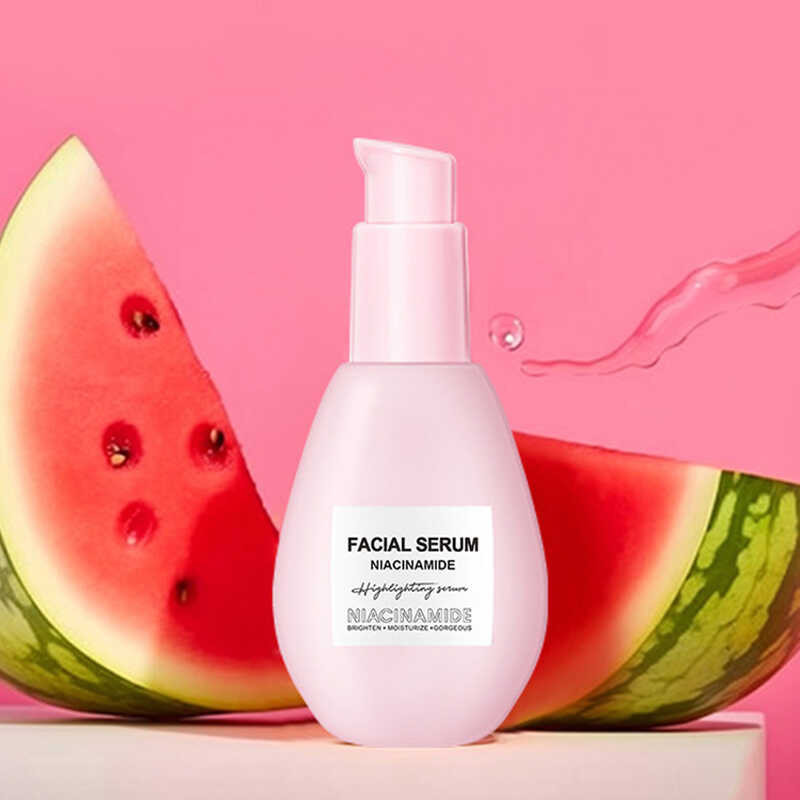 New Glowing Watermelon Niacinamide Face Serum Light Bulb Face ...