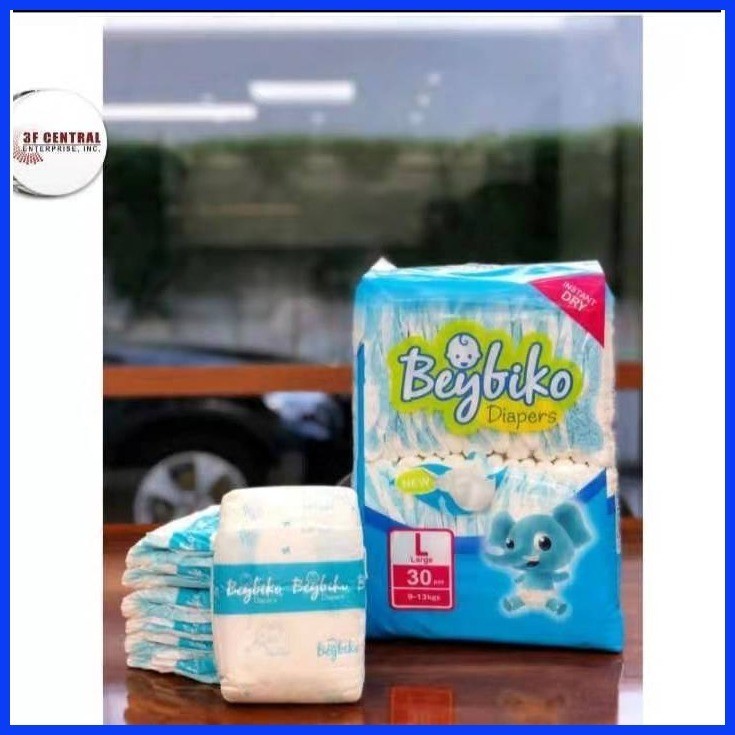 ☪ ♀ Beybiko Diapers Large 30's per pack | Shopee Philippines